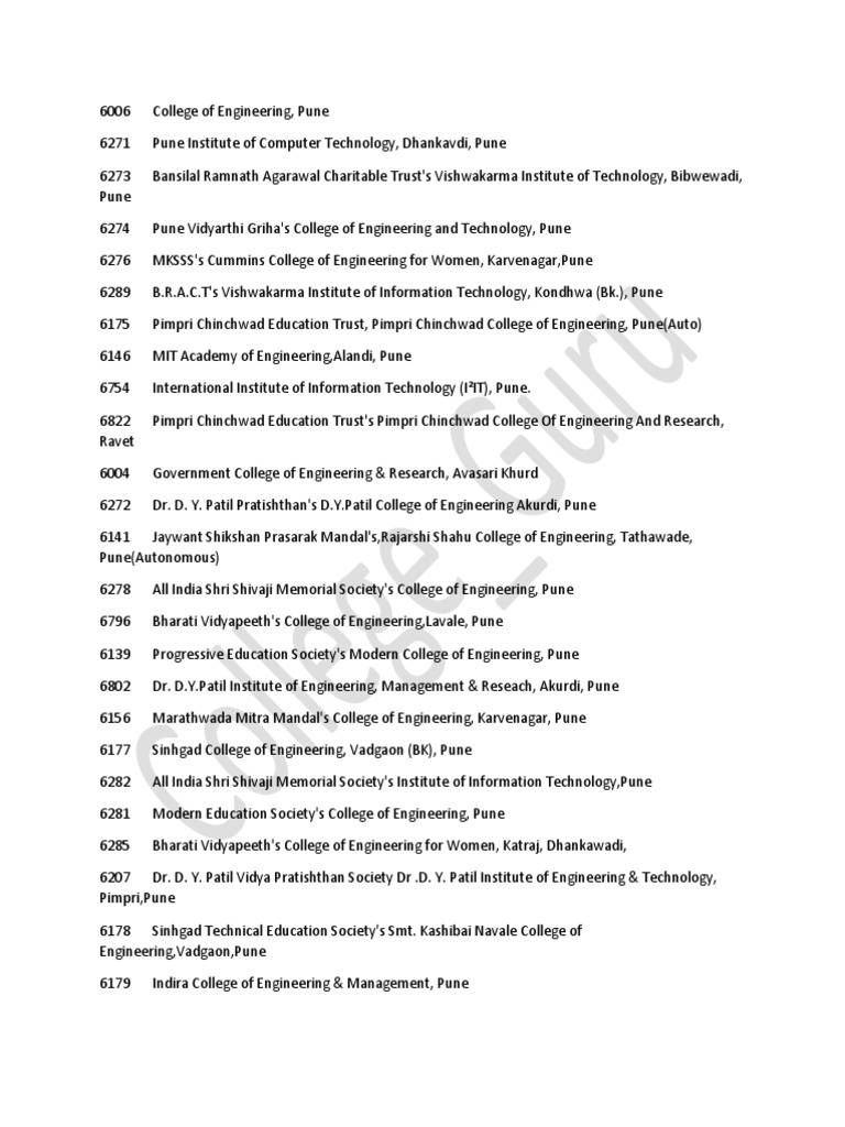 Pune Serial | Download Free PDF | Science | Engineering