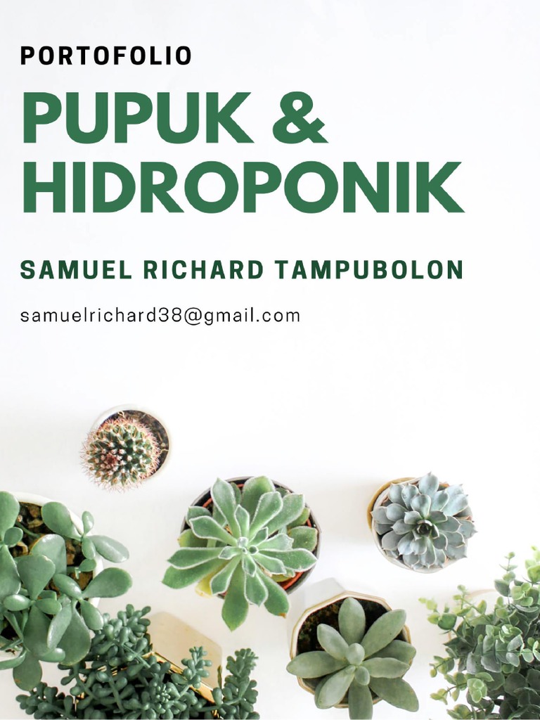 Portofolio Samuel Richard Tampubolon | PDF