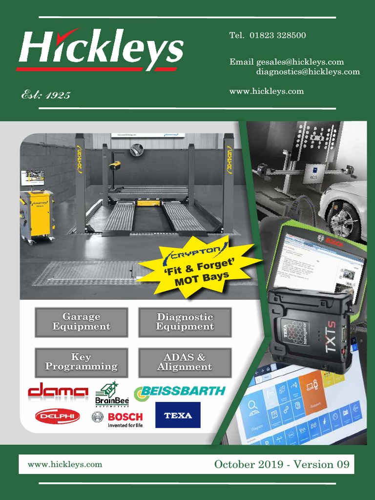 List of Diagnostic Equipment | PDF | Motorcycle | Headlamp