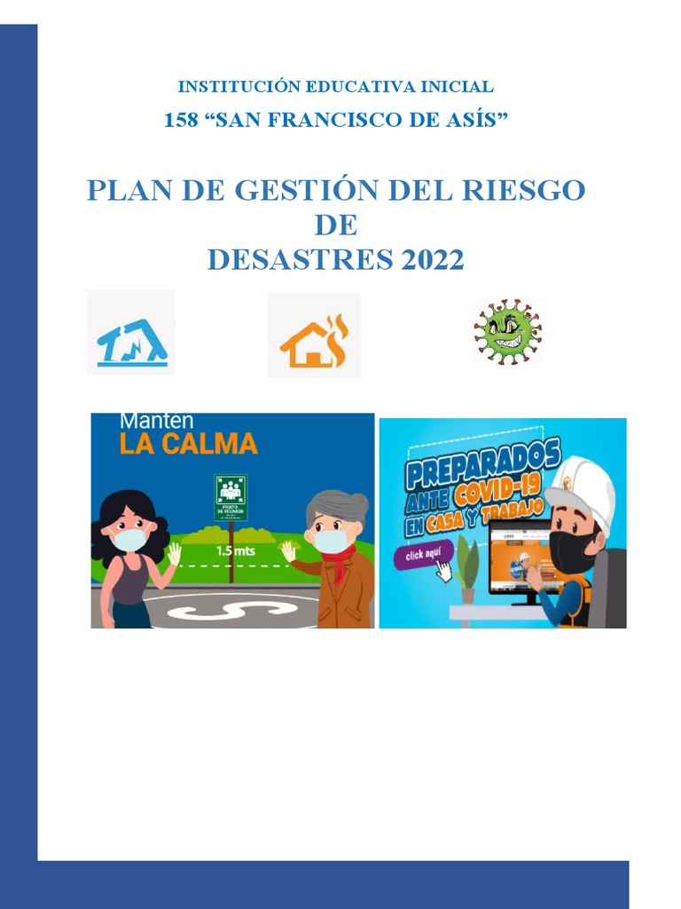 Plan de GRD - 2022 | PDF | Temblores | Relámpago