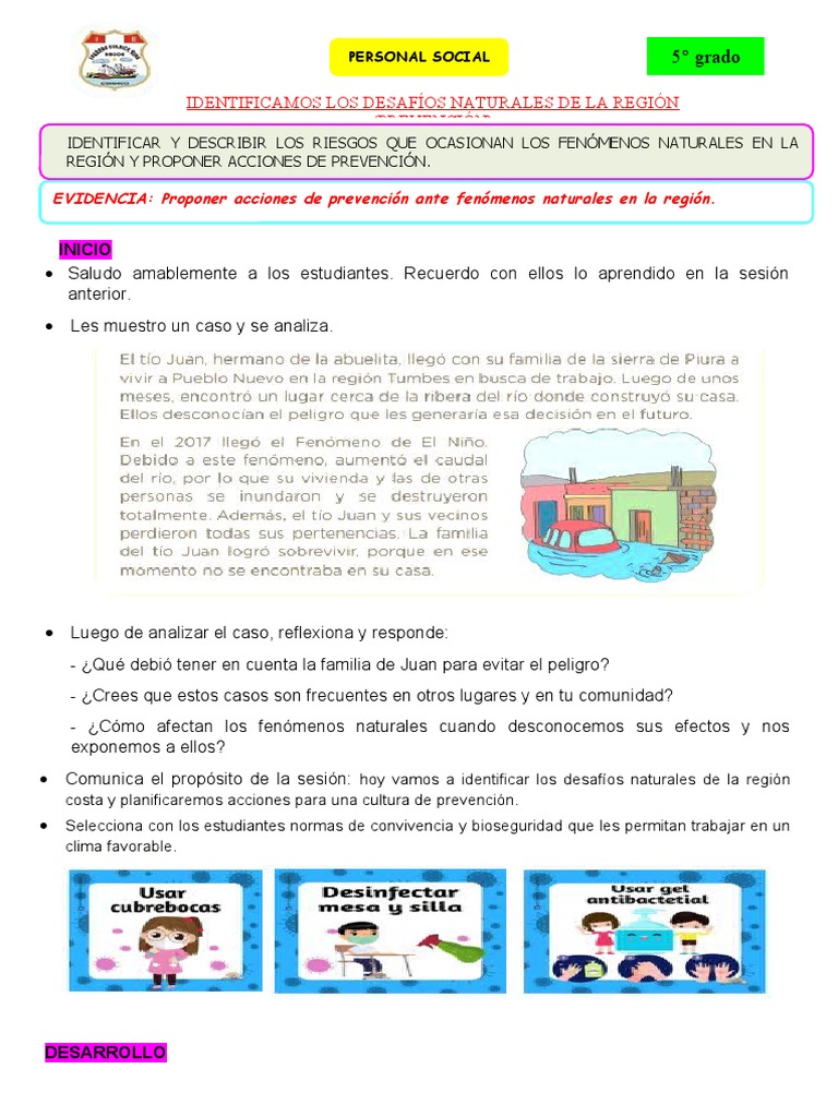 Desafios Naturales - Ps | PDF