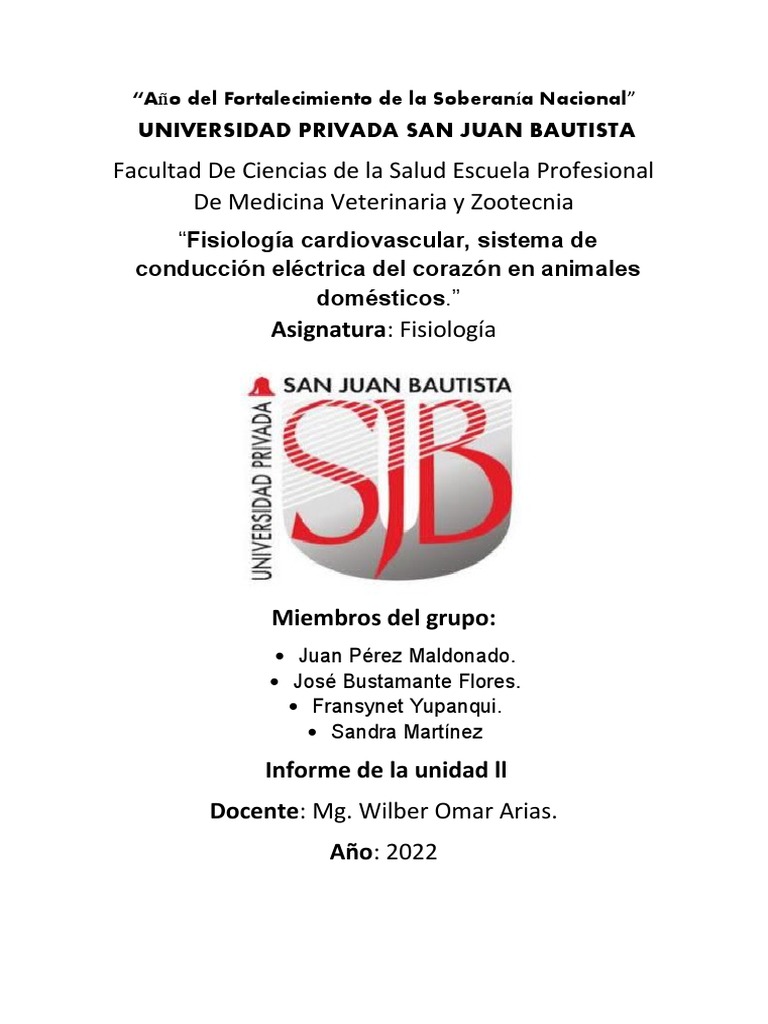 Fisiología Cardiovascular, Sistema de Conducción Eléctrica Del Corazón ...