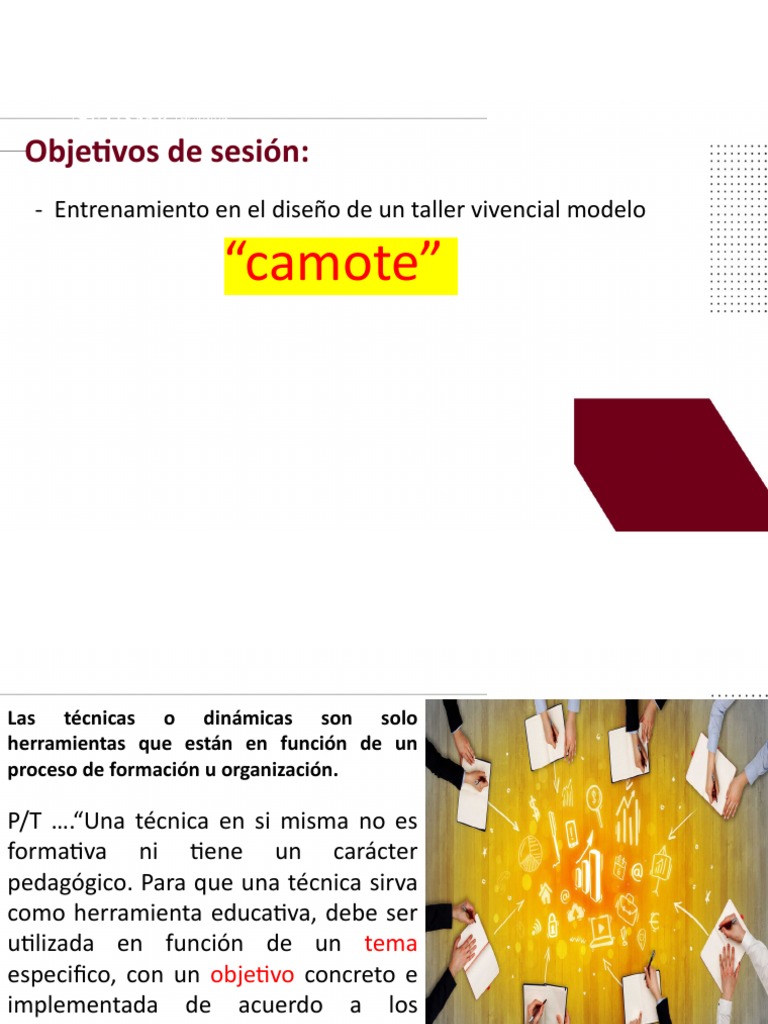 Sesion Camote | PDF