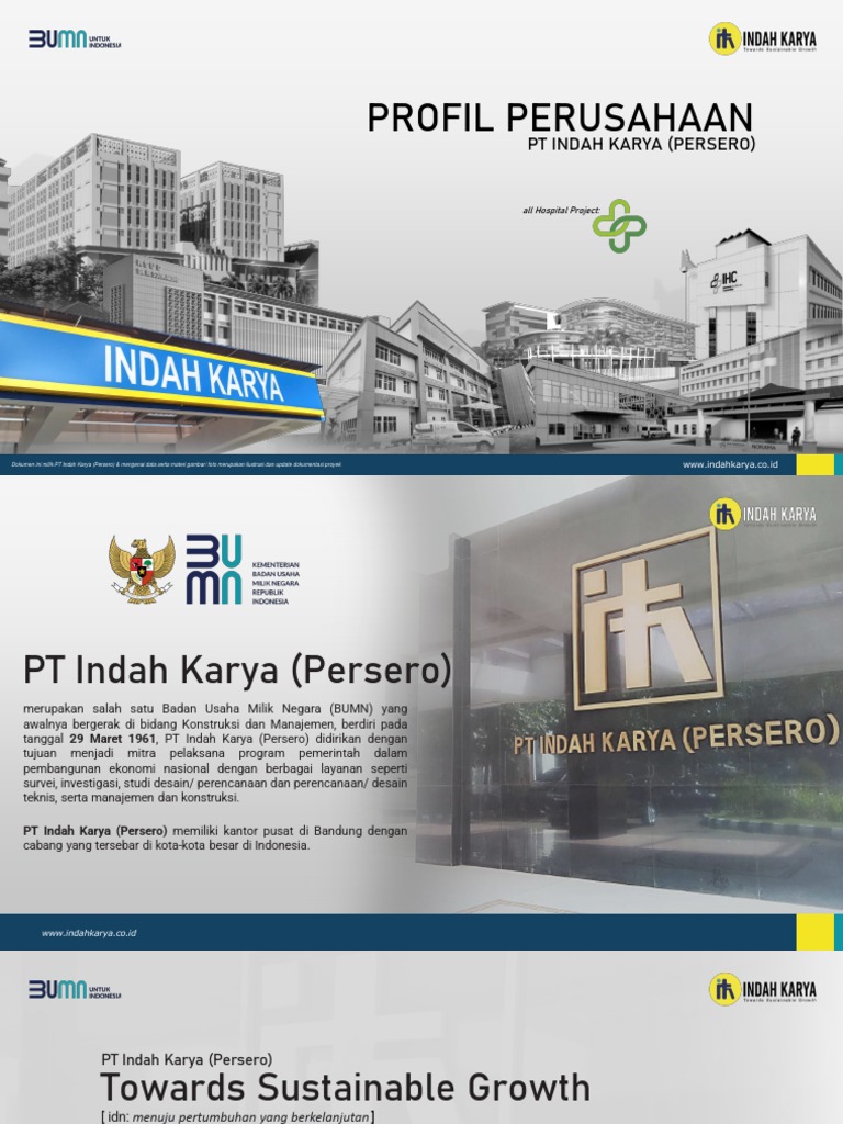 Profil BUMN Konsultan Spesialis Rumah Sakit | PDF