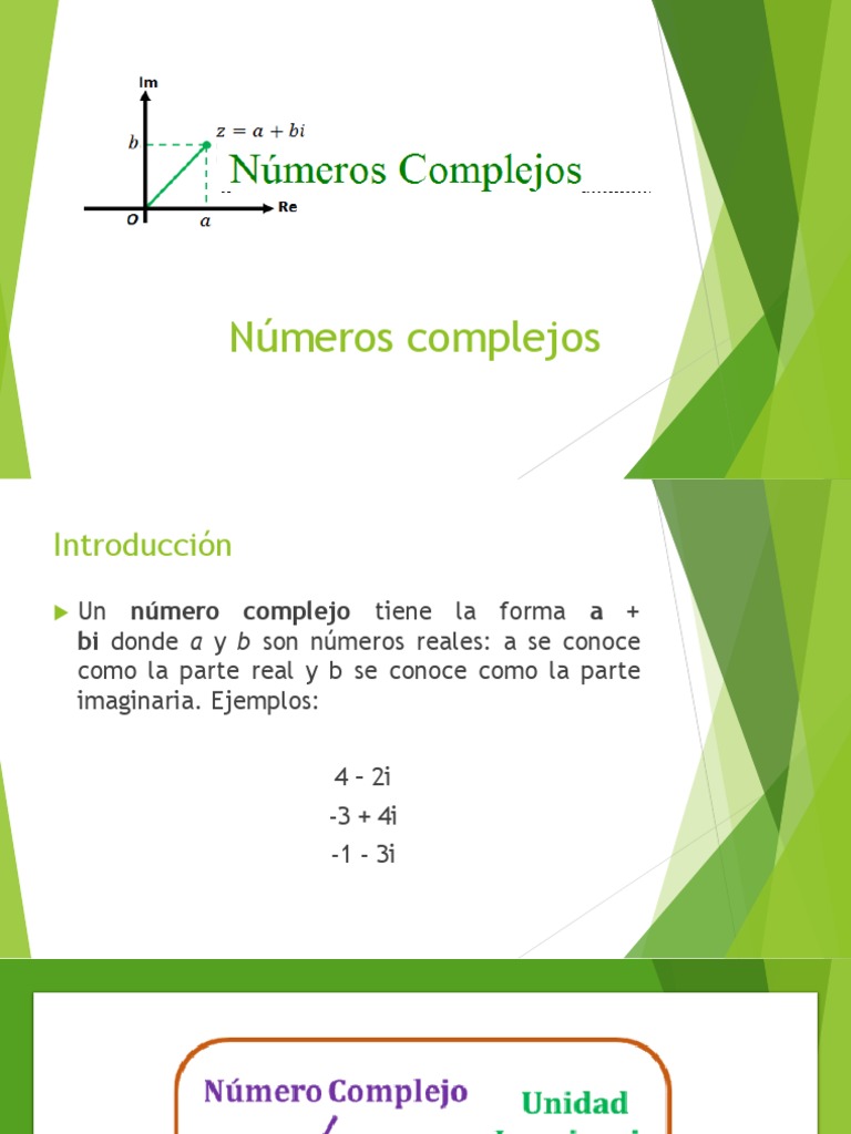 Números Complejos | PDF | Números | Análisis complejo