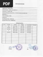PQR-3G FCAW Sample | PDF