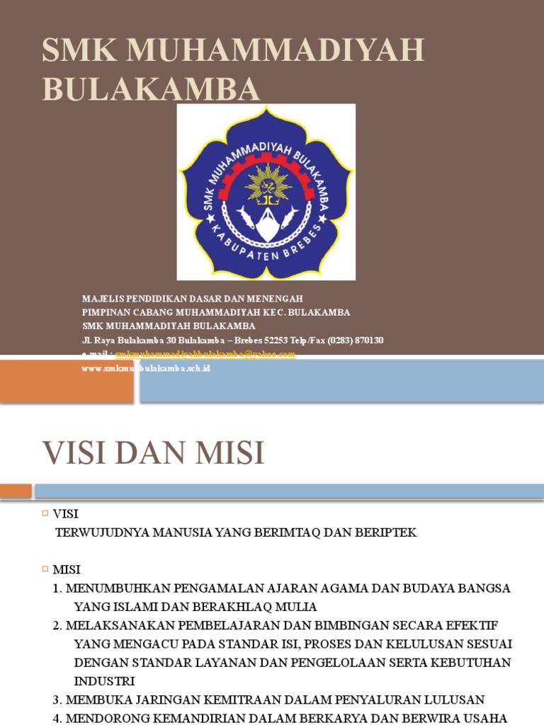 Profile SMK | PDF