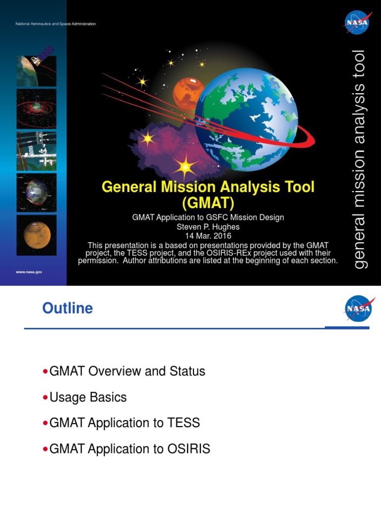 General Mission Analysis Tool (GMAT) | Download Free PDF | Orbital Maneuver | Graphical User ...