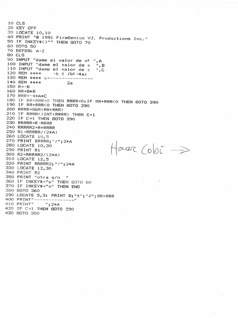 1991 Programas Basic Gwbasic Pdf 