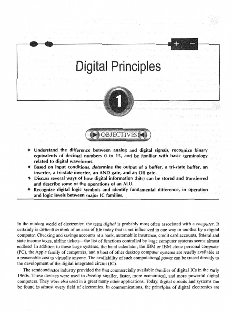 Digital Principles and Application by Leach & Malvino Export | PDF ...