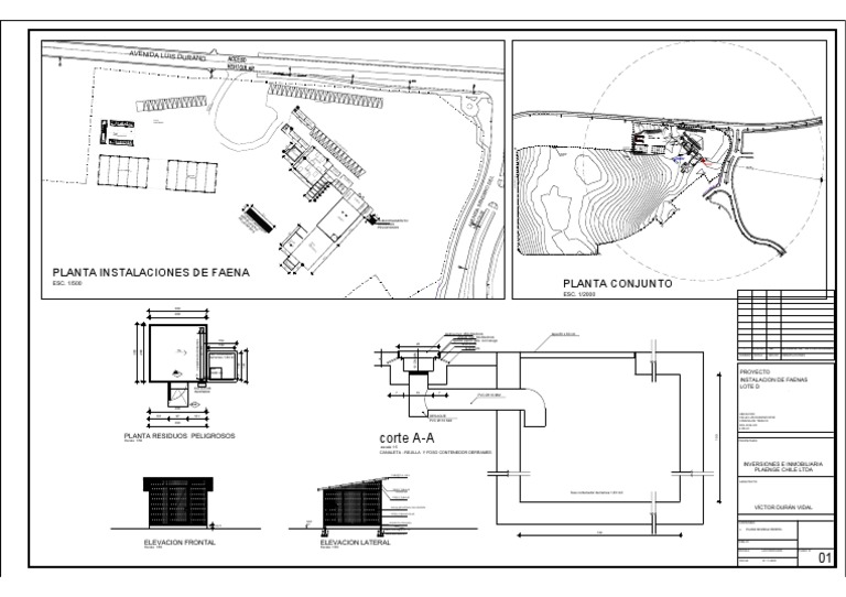 Plano Bodega Residuos Peligrosos | PDF