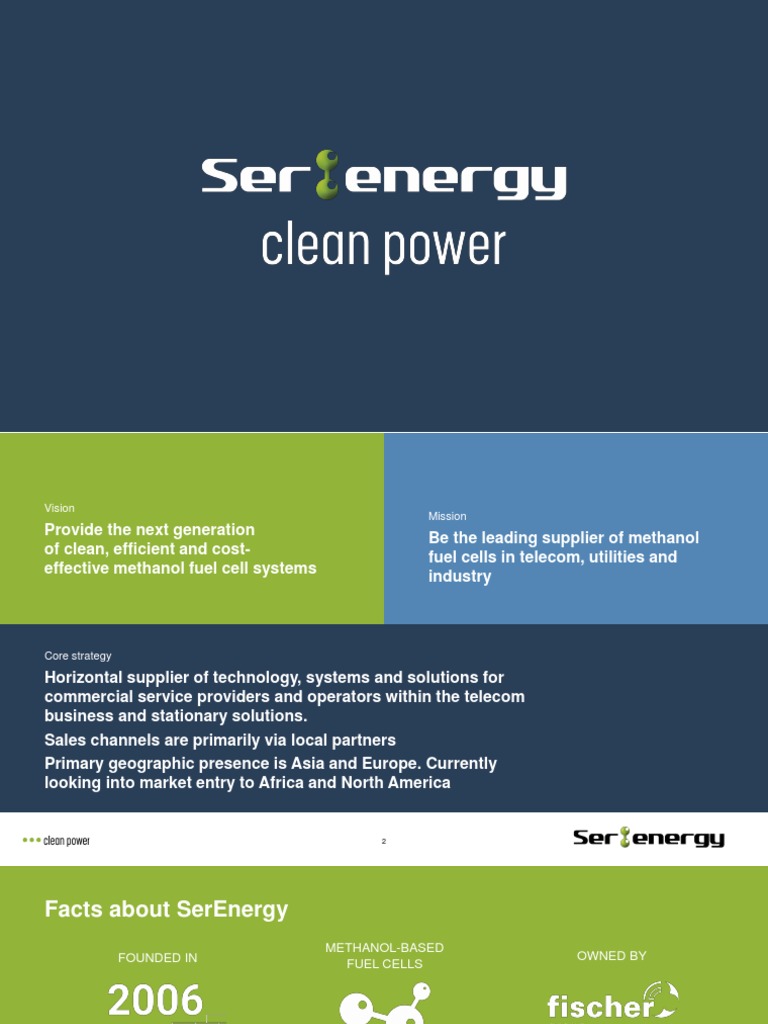 Serenergy Introduction Methanol Institute - July 15th 1 1 | PDF | Fuel ...