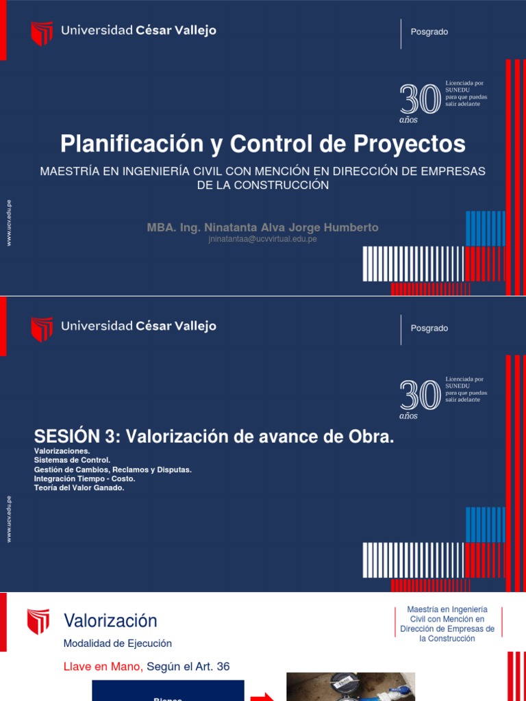 Sesion 3 - PCP 2022 - 2 A1 | PDF | Gestión de proyectos | Business