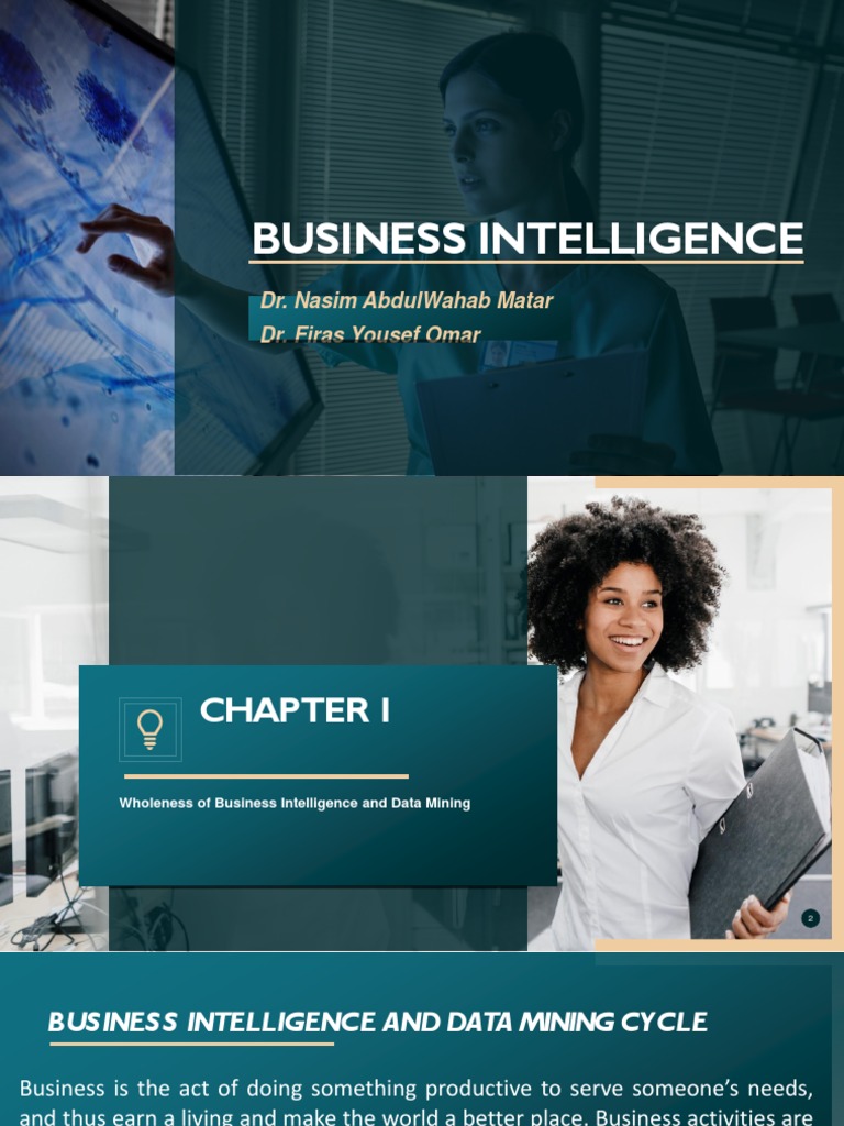 Business Intelligence - Chapter 1 | PDF | Data Mining | Data Warehouse