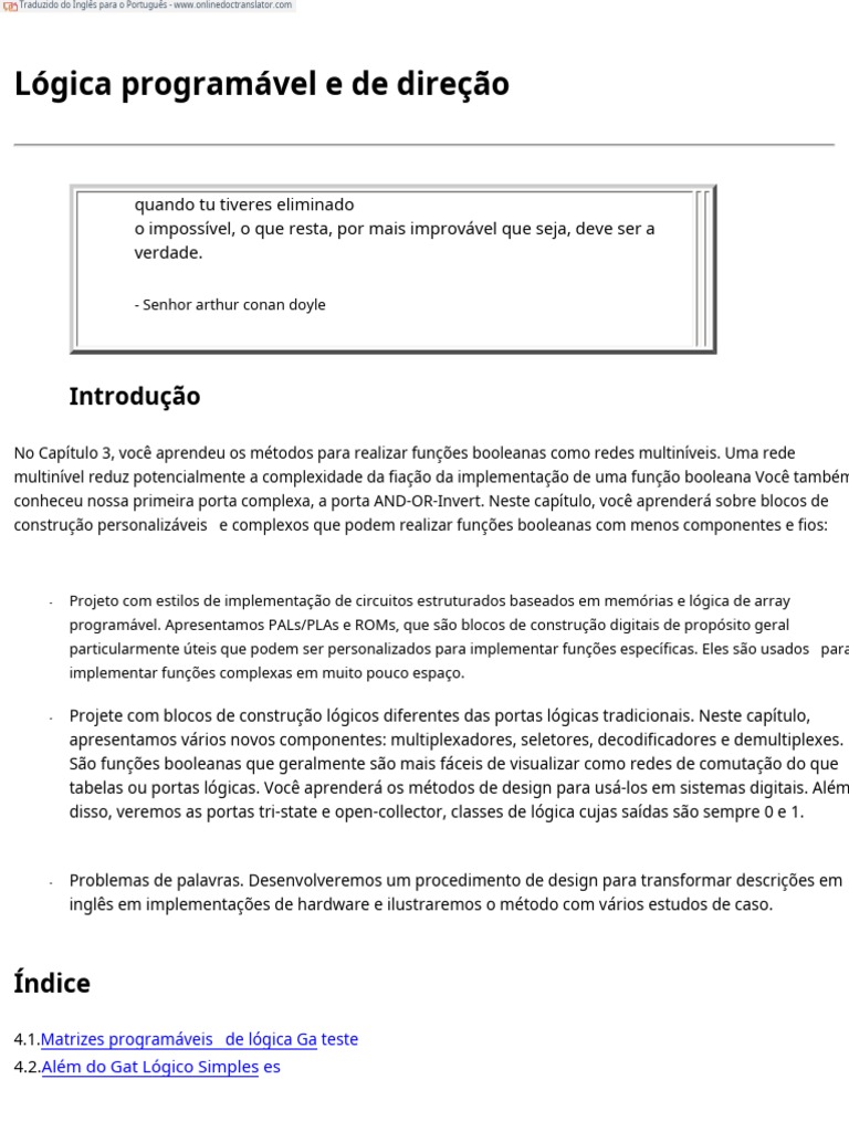 Contemporary Logic Design DSD-174-250.en - PT | PDF | Rede de ...