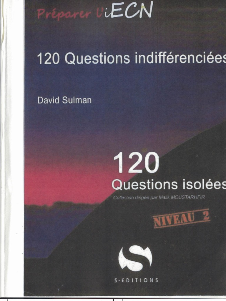 120 Questions Indifférenciées 120questions Isolées | PDF