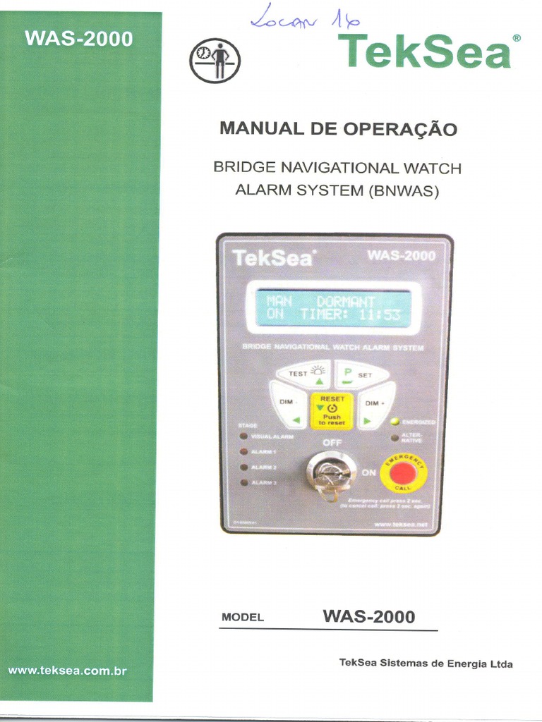 Bridge Navigational Watch Alarm System (Bnwas) | PDF