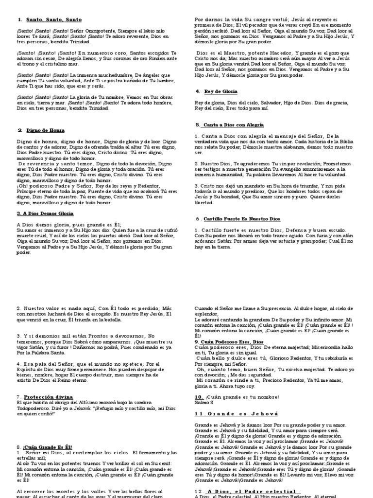 Himnario Completo | PDF | Cristo (título) | Jesús