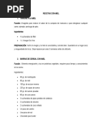 Menú 1100 Kcal | PDF | tostada | ensalada