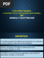 COCOMO Model Overview and Calculations | PDF | Applied Mathematics