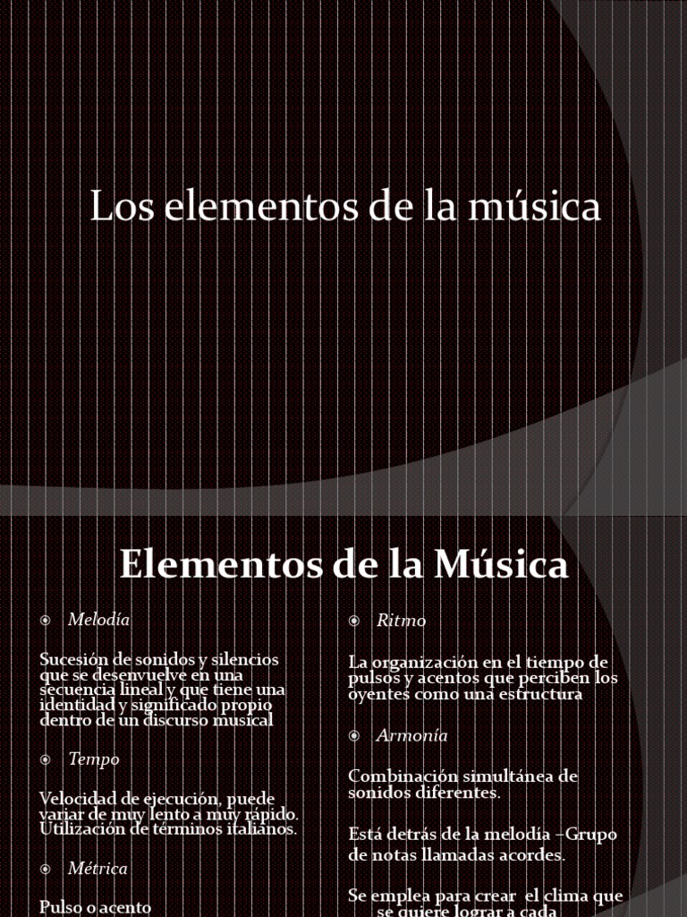 Elementos de La Música | PDF