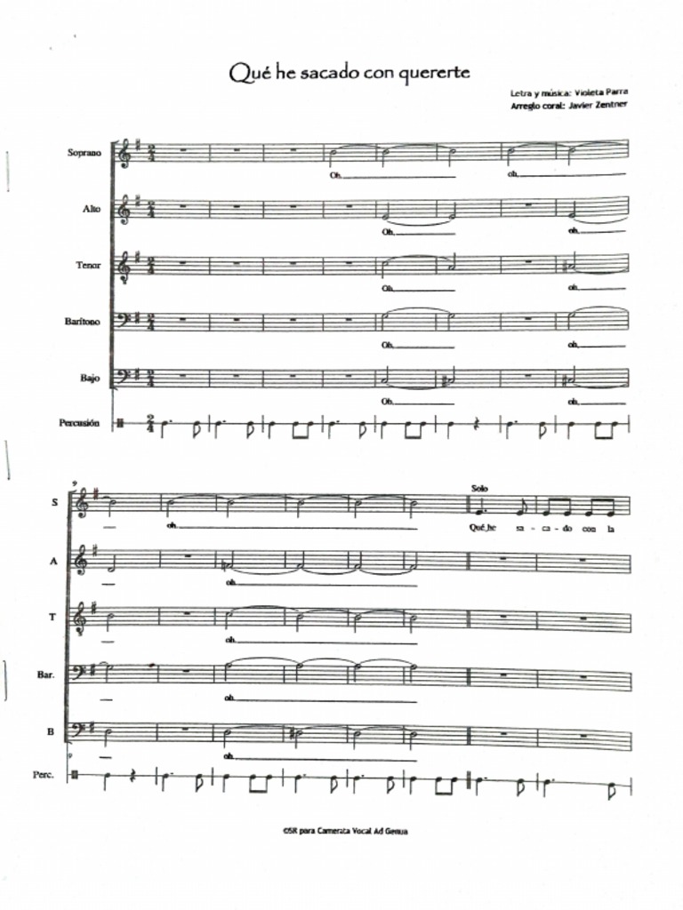 Que He Sacado Con Quererte | PDF