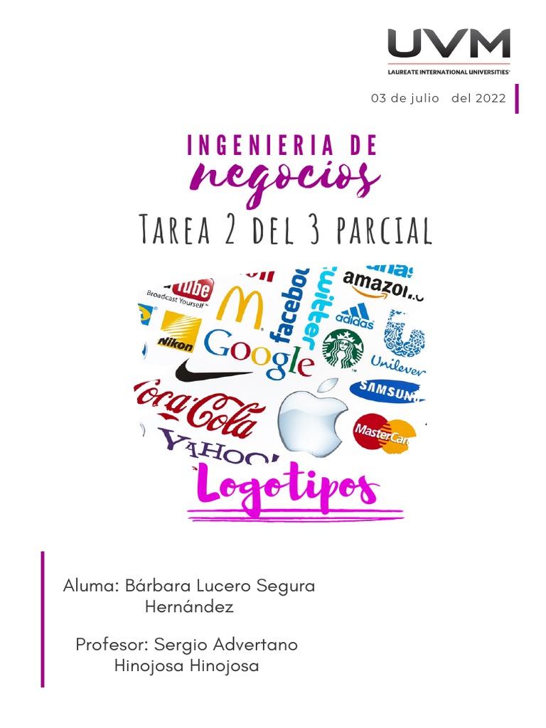 Tarea 2 Logotipos | PDF | Logos | Marca