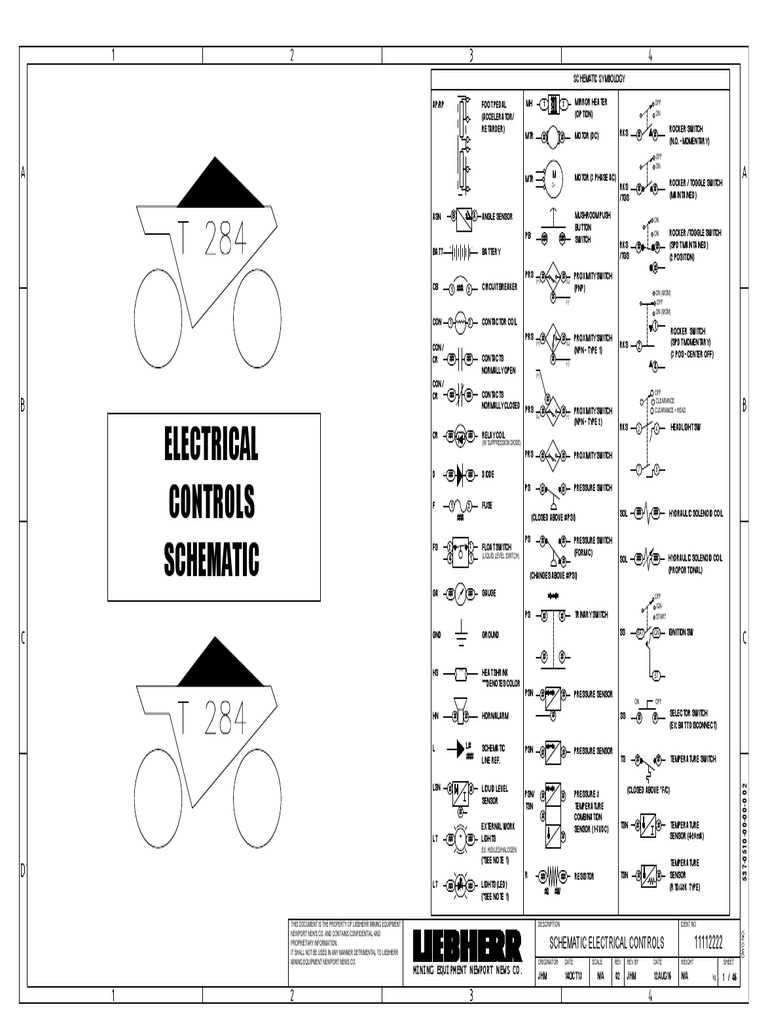 Planos 24 Volt T284 | PDF | Switch | Electrical Engineering
