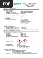 EPOFIX Resin Safety Data Sheet | PDF | Toxicity | Dangerous Goods