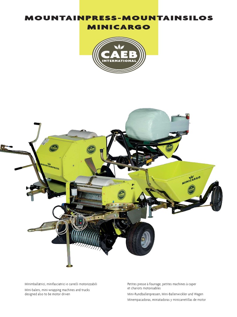 Mini-balers et machines agricoles CAEB | PDF | Affaires | Technologie ...