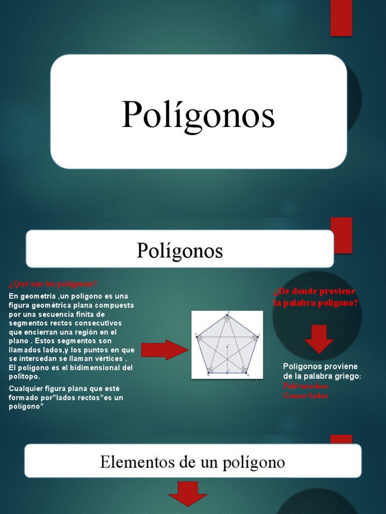 Clasificación de Polígonos en Geometría | PDF | Polígono | Triángulo