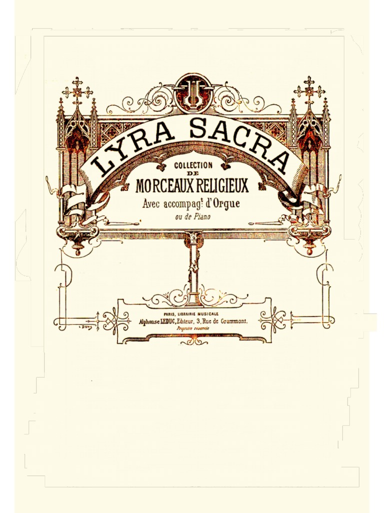 Lyra Sacra | PDF