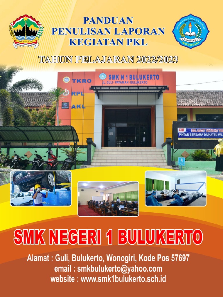 Panduan Penulisan Laporan PKL 2022 Tahap 2 Revisi | PDF