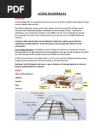 Losas Inclinadas | PDF | Viga (Estructura) | Hormigón
