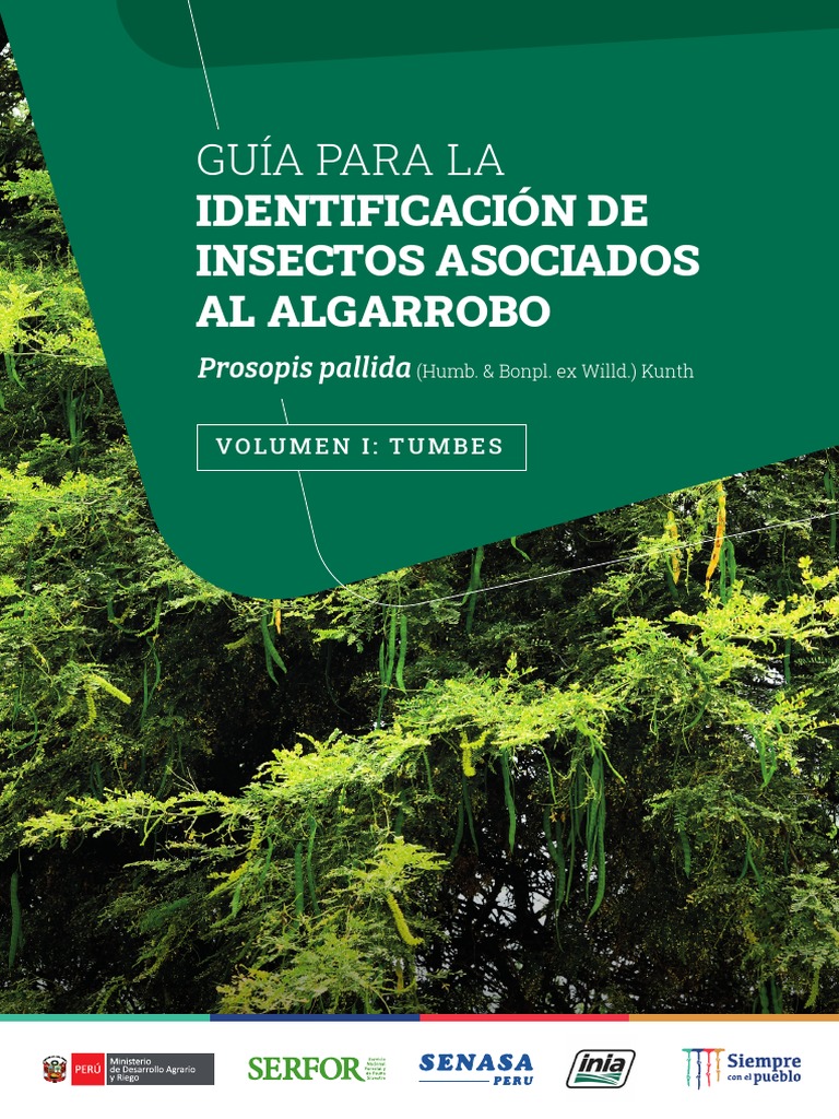 SERFOR 2022 Guia de Insectos Del Algarrobo - Final | PDF | Los bosques | Insectos