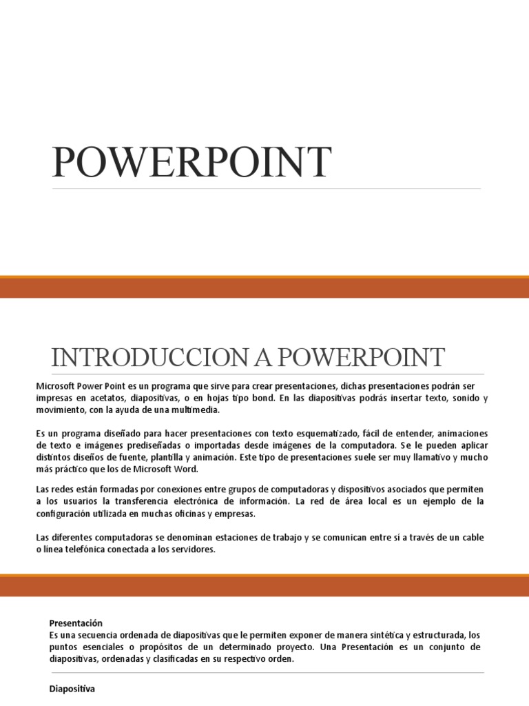 Introduccion A Powerpoint - 1334999600 | PDF | Microsoft PowerPoint | Ingeniería de software