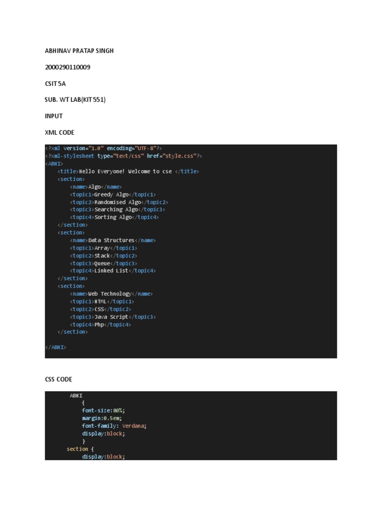 Experiment 5 WT Lab | PDF | Computers