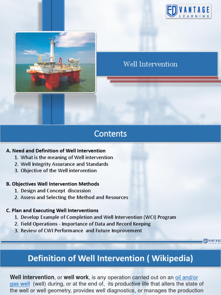 Well Intervention and Integrity Guide | PDF