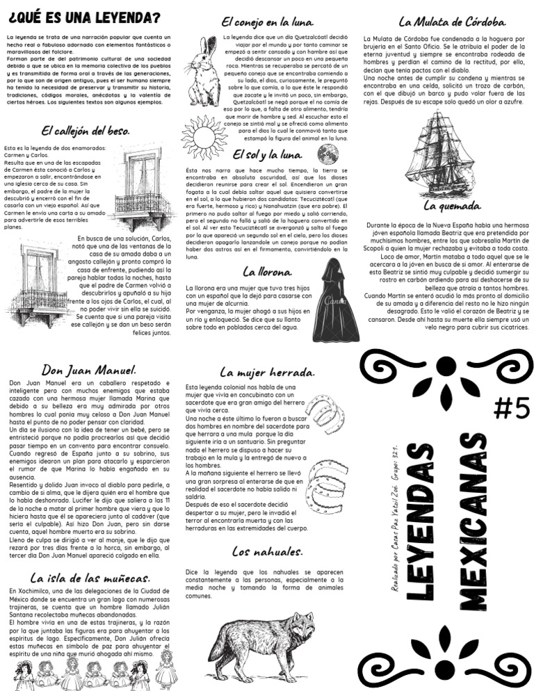 Leyendas Mexicanas | PDF