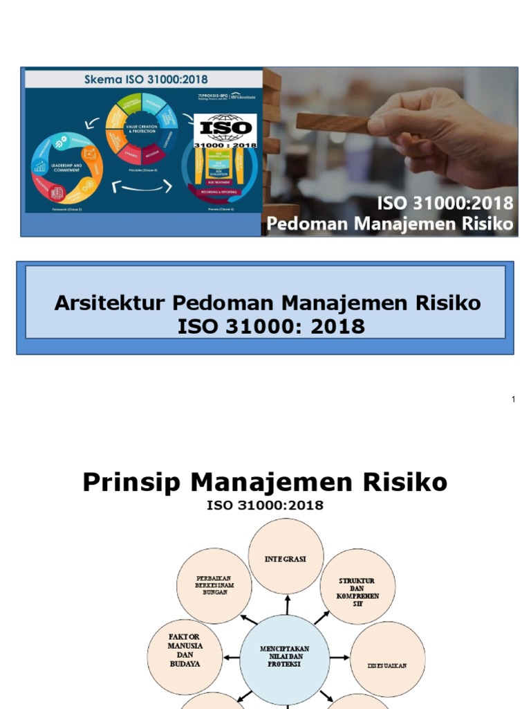Arsitektur Manajemen Risiko Berdasarkan ISO 31000 | PDF