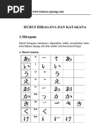 Latihan Hiragana - Katakana | PDF