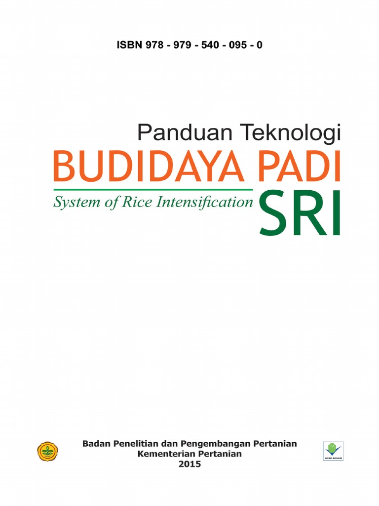 Panduan Teknologi Budidaya Padi Sri | PDF