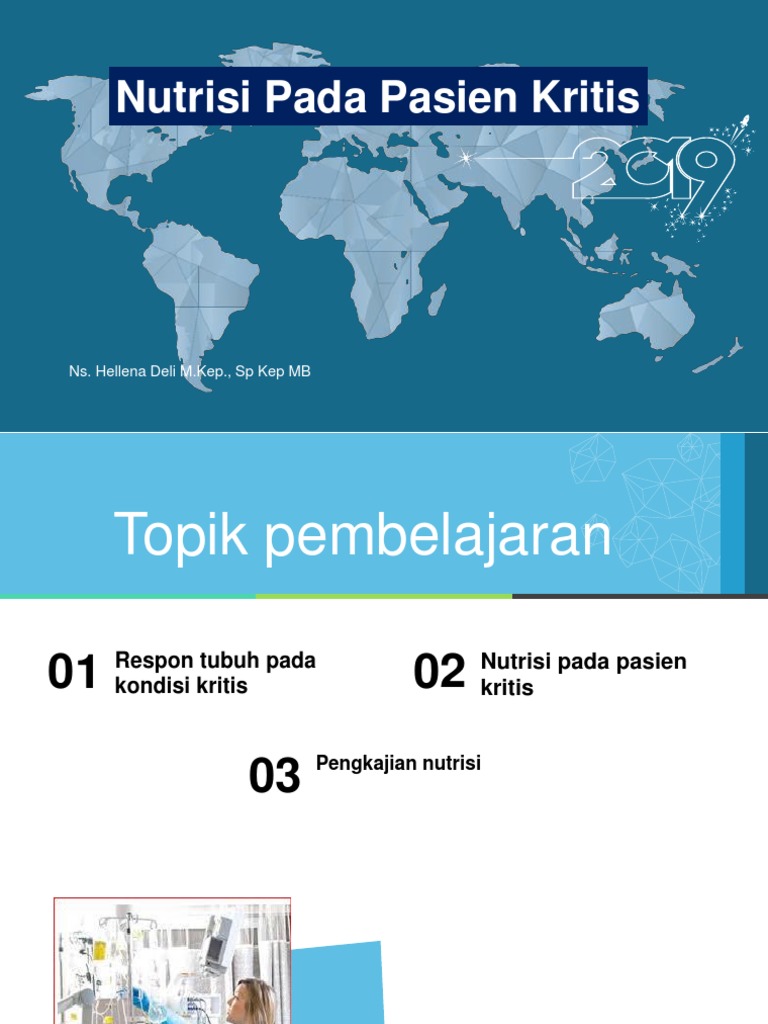 KP 2 - Pemenuhan Nutrisi Pada Pasien Kritis Dan Infeksi Serta Inflamasi Pasien Kritis - HD | PDF