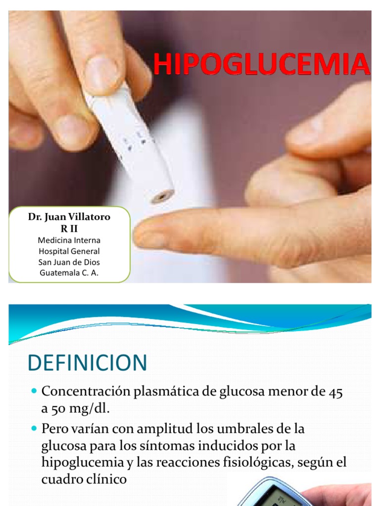 HIPOGLUCEMIA | PDF | Hipoglucemia | Trastornos del páncreas endocrino