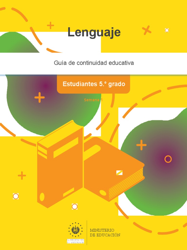Guía de Lenguaje para 5.o Grado: Comunicación | PDF | Comunicación ...