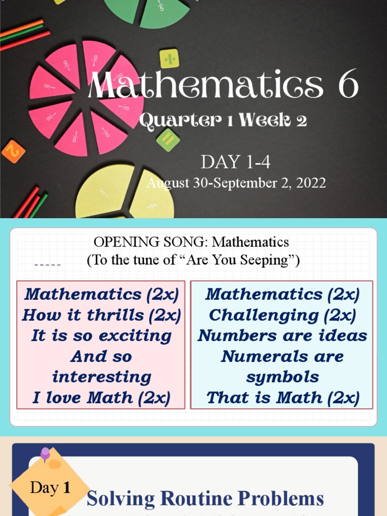 MATH 6-Q1-WEEK 2 - Shared To DTC by Ma'am Helen D. Canono | PDF ...