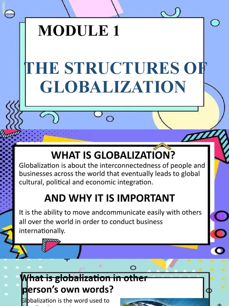 Understanding Globalization: Key Concepts | PDF | Globalization | Economies