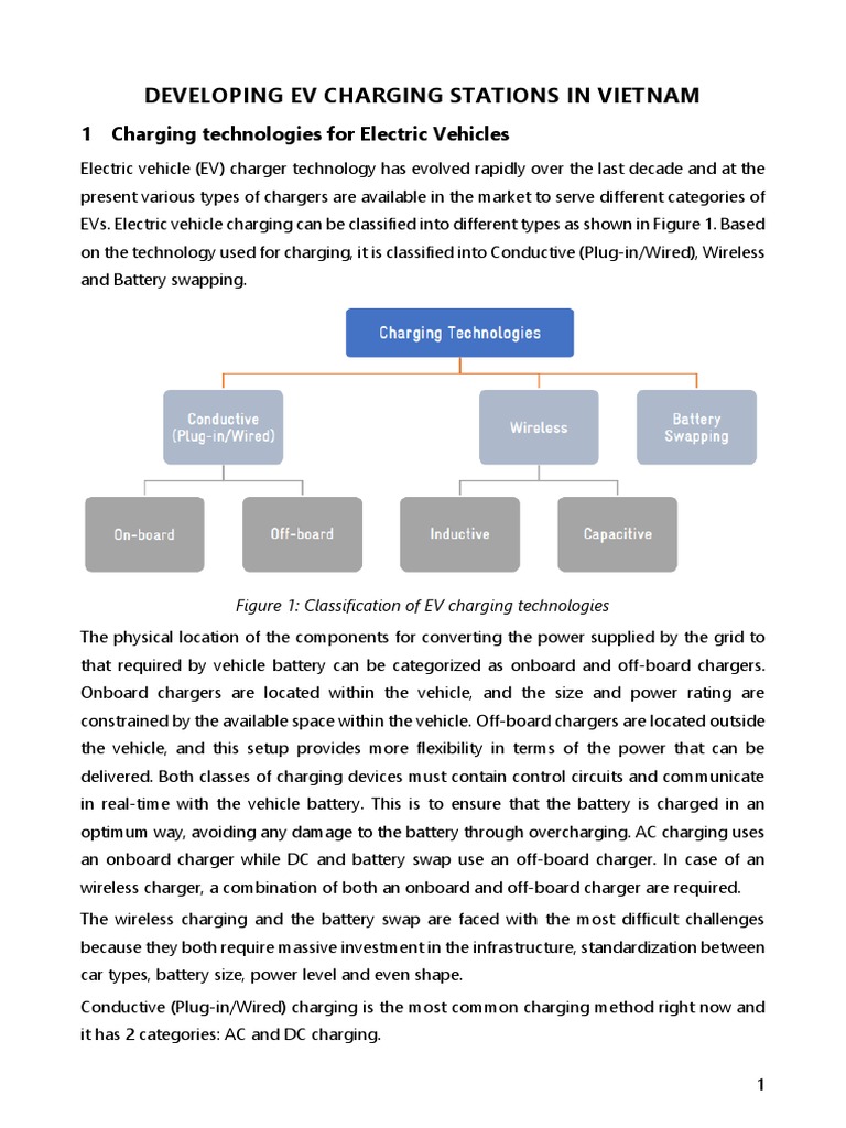 Ev Charging Report Pdf Battery Charger Electric Vehicle