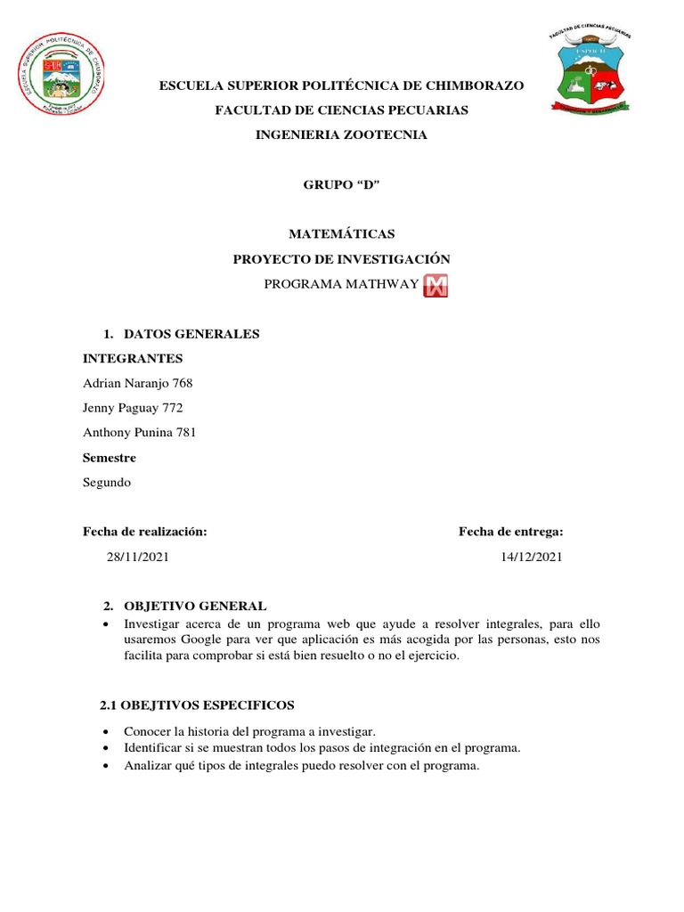Análisis del Programa Mathway para Integrales | PDF | Integral | Matemáticas