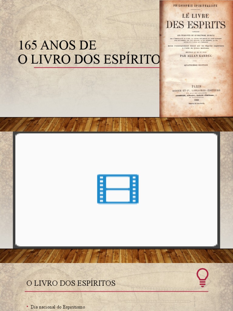 165 Anos de O Livro Dos Espíritos | PDF | Espiritismo